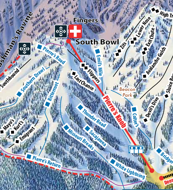 Ultimate Guide to Bridger Bowl for Intermediate Skiers – Escaping the ...